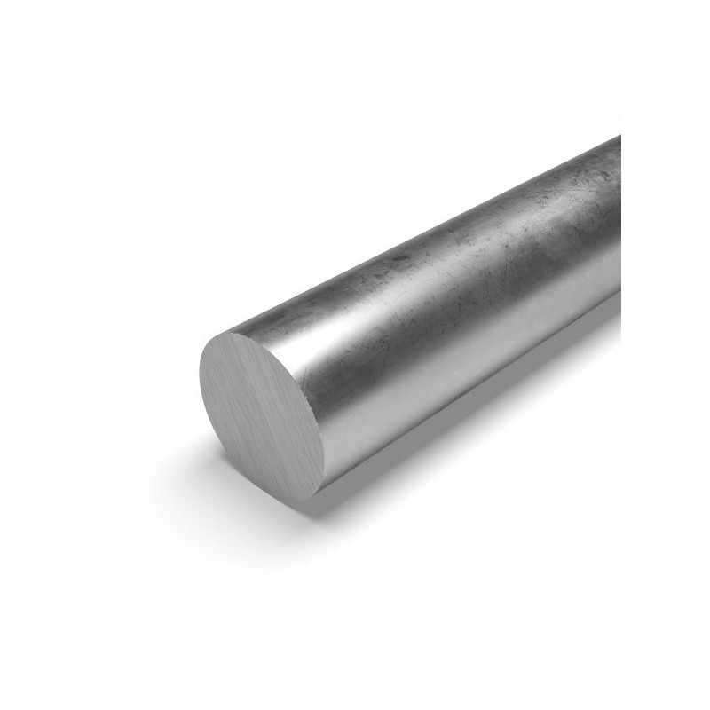 Barra redonda Ø45 mm en acero inoxidable AISI316