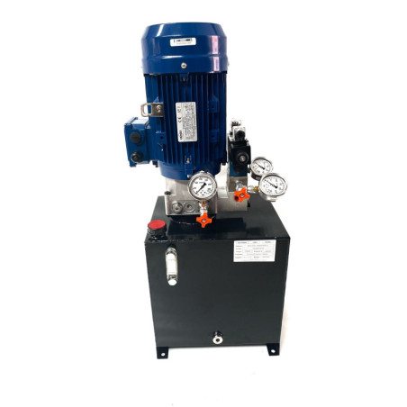 Minicentral hidráulica. 1 Cv, 3,08 L/min, 100 bar.